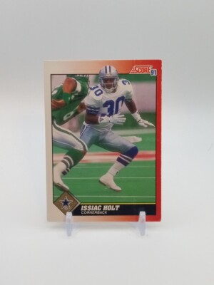 1991 Score Issiac Holt Dallas Cowboys #117 | eBay