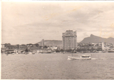 1939 A Noite Joseph Gire Building Rio de Janeiro Waterfront Boats Photo ...