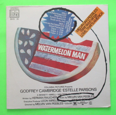 WATERMELON MAN MELVIN VAN PEEBLES OST SOUNDTRACK LP VINYL RECORD | eBay