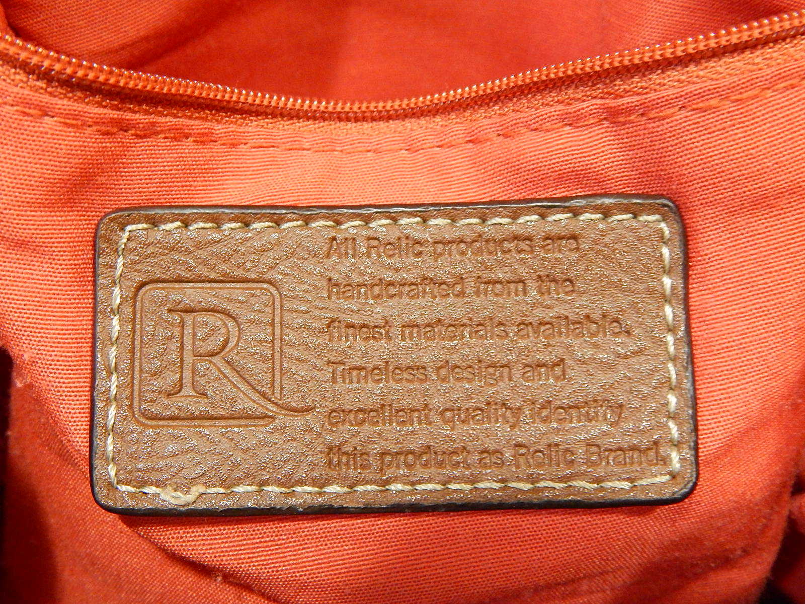 RELIC By Fossil Purse Reddish with Brown Details | eBay