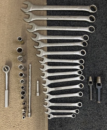 15 Lot Vintage Drop Forge Taiwan And Ace Hardware Combination Wrenches ...