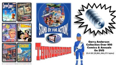 GERRY ANDERSON - RETRO COMICS & ANNUAL COLLECTION ON CBZ & PDF Format ...