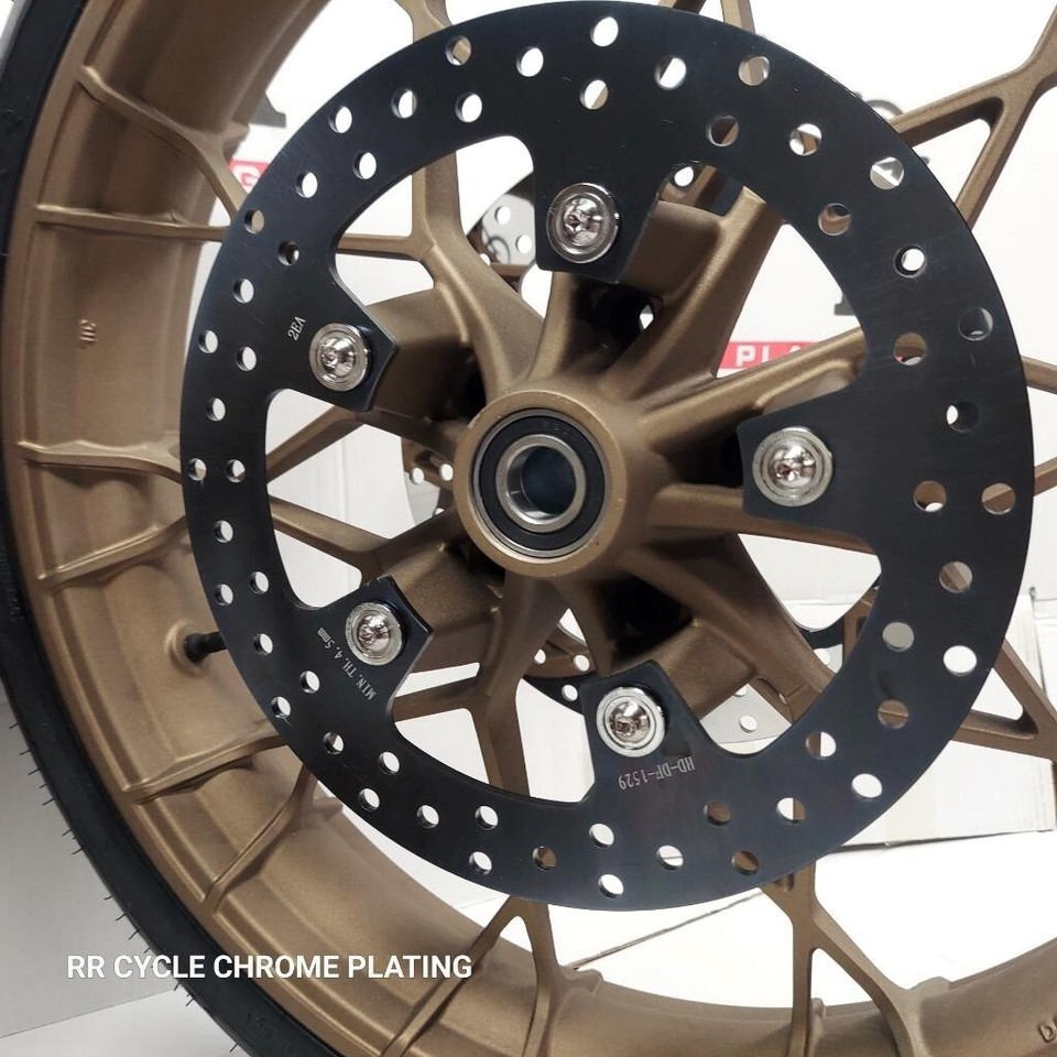 Harley Bronze 21"/ 18" Prodigy Wheels Tires Black Rotors 09-23 Street ...