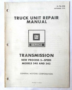New process 542 transmission rebuild manual - lasopafamily