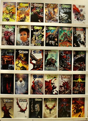 Spawn Lot of 40 books NEAR MINT- 1996 Issue #'s: 52-61, 63-67, 69, 71 ...