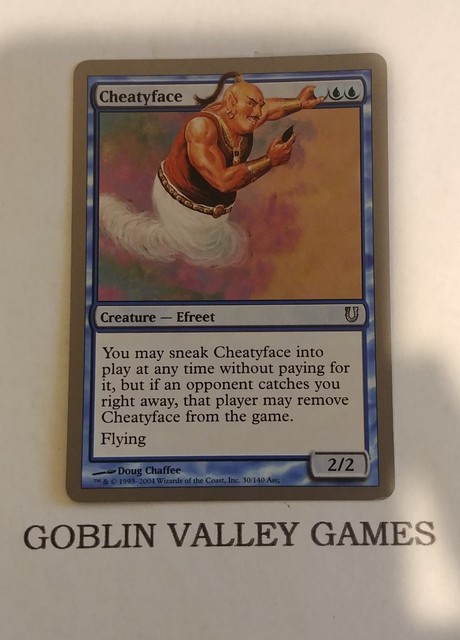 MTG Unhinged 1x Cheatyface NM | eBay