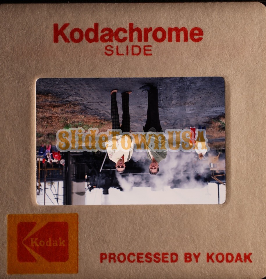 Vtg 1983 Train Slide 4070 Grand Trunk Western Steam Engine X1L138 | eBay