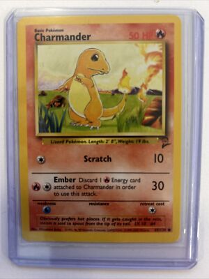 Pokémon TCG Charmander Base Set 2 69/130 Regular Unlimited Common | eBay