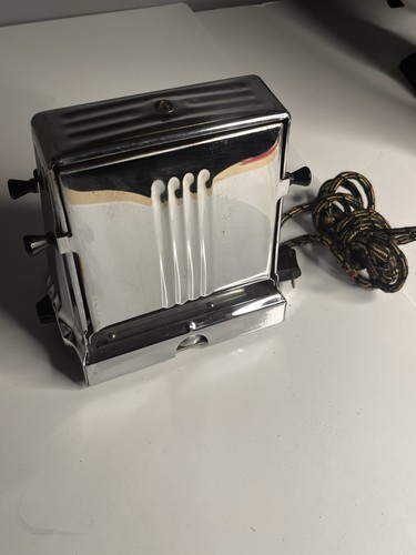 Vintage 1930s Art Deco GE TOASTER Semi Automatic Model No. 149T42 ...