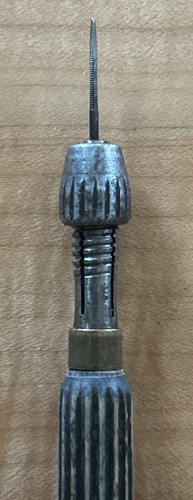 VINTAGE WATCHMAKER/JEWELER WOOD HANDLE 4.25" PIN VISE TOOL | eBay