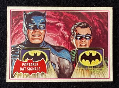 1966 Batman (Red Bat) Complete set (44) with Wrapper, Excellent ...