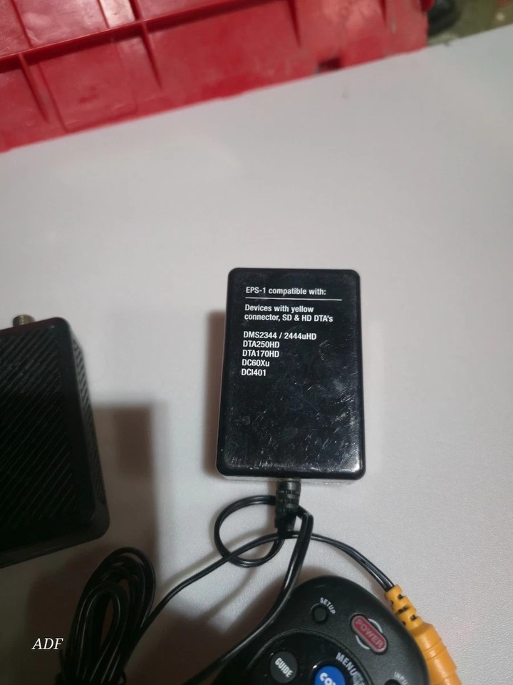 Cox/Cisco Mini Cable TV Receiver Box Adapter DTA 250HD w/ Remote and ...