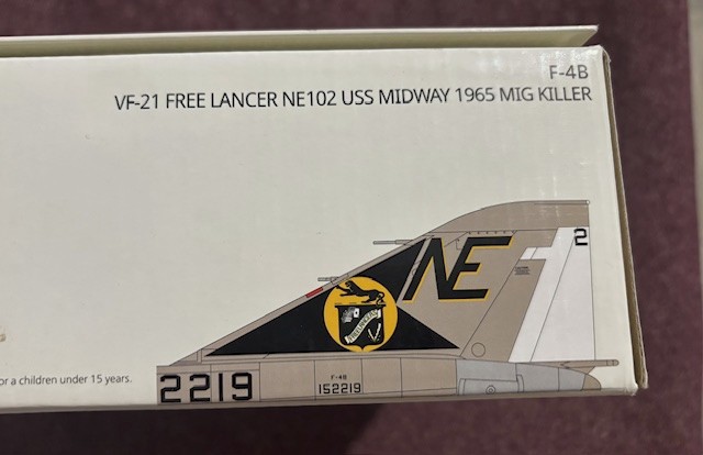 Air Commander 1:72 F-4B AC1003 Phantom Freelancer MIG Killer USS Midway ...