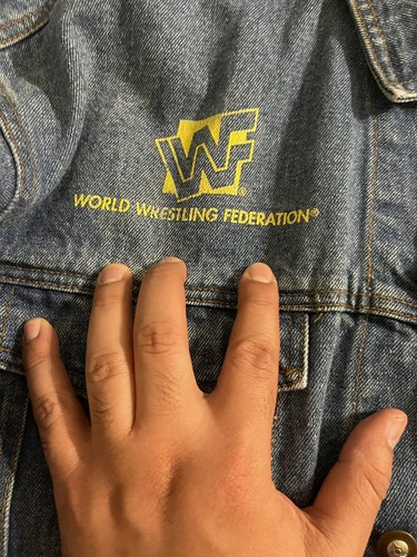 Rare Vintage 1996 WWF WWE Wrestlemania Jean Jacket Sz XXL 1 Of 3000 | eBay