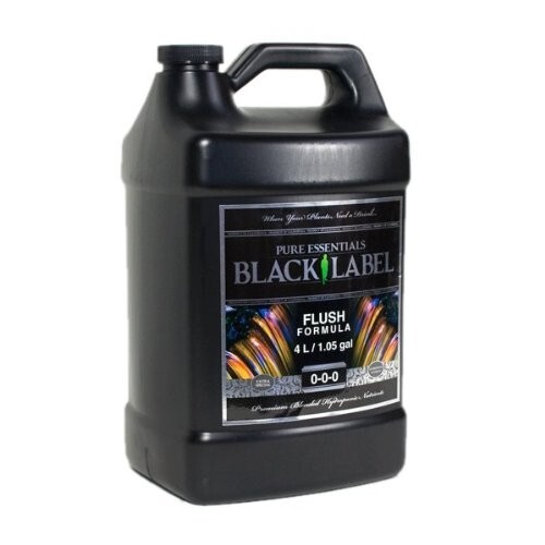 Black Label Nutrients - Flush - 1 Liter/4 Liter | eBay