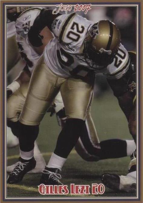 2007 Jogo CFL - Gilles Lezi #125 (RC) for sale online | eBay