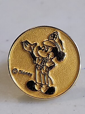 WDW Disney Mickey Mouse Security Police Golden Pin Cast Exclusive 19119 ...