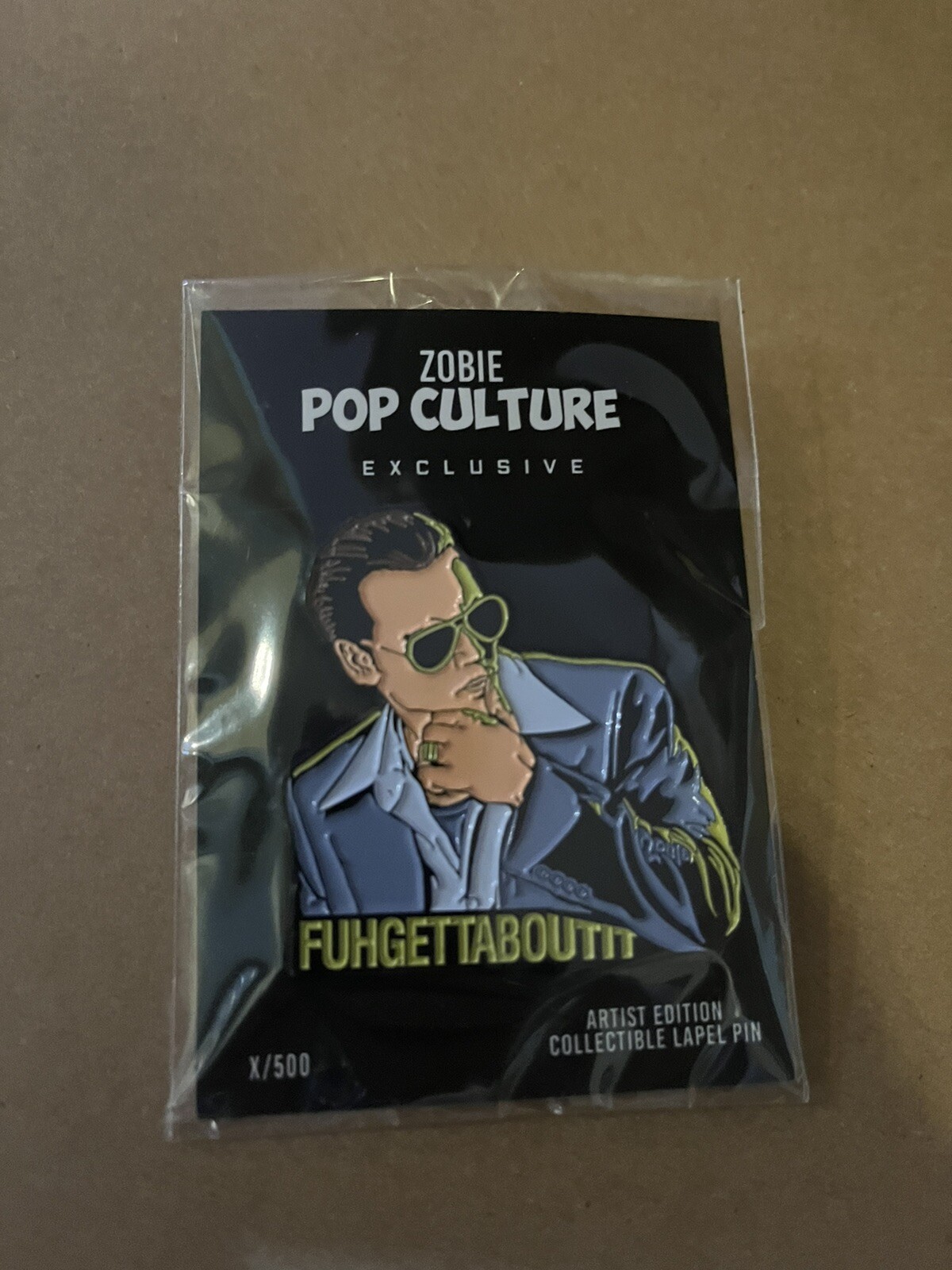 Zobie Pop Culture Donnie Brasco Enamel Pin /500 Fuhgettaboutit | eBay