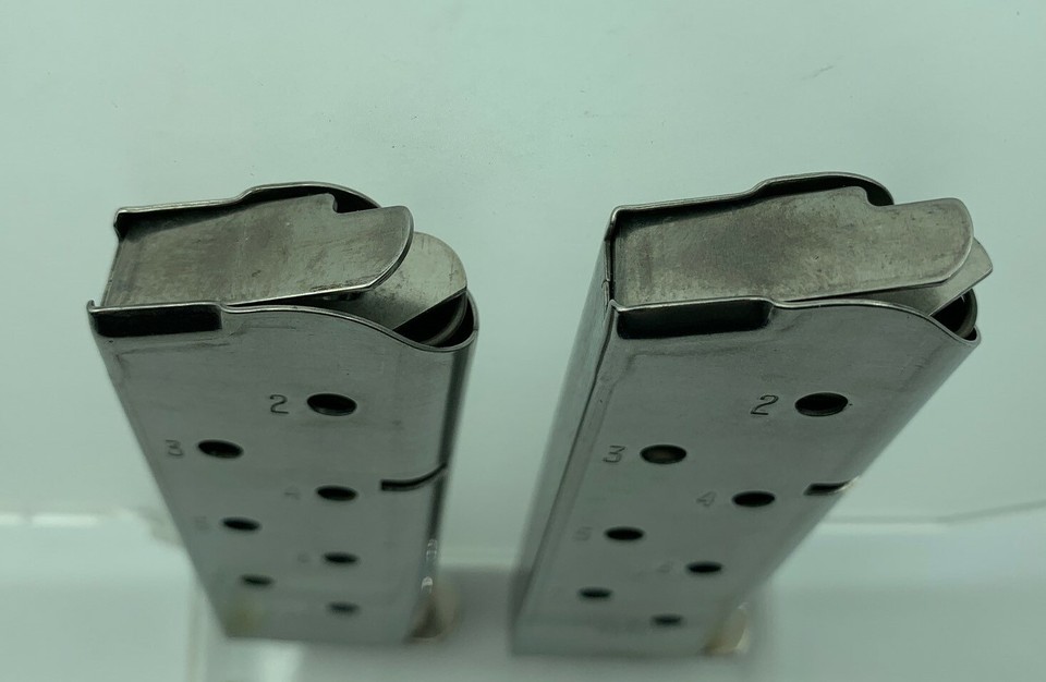 1911 Magazine 2 Pack 8 Round Stainless 45 ACP GI Colt Pistol Mag Clip ...