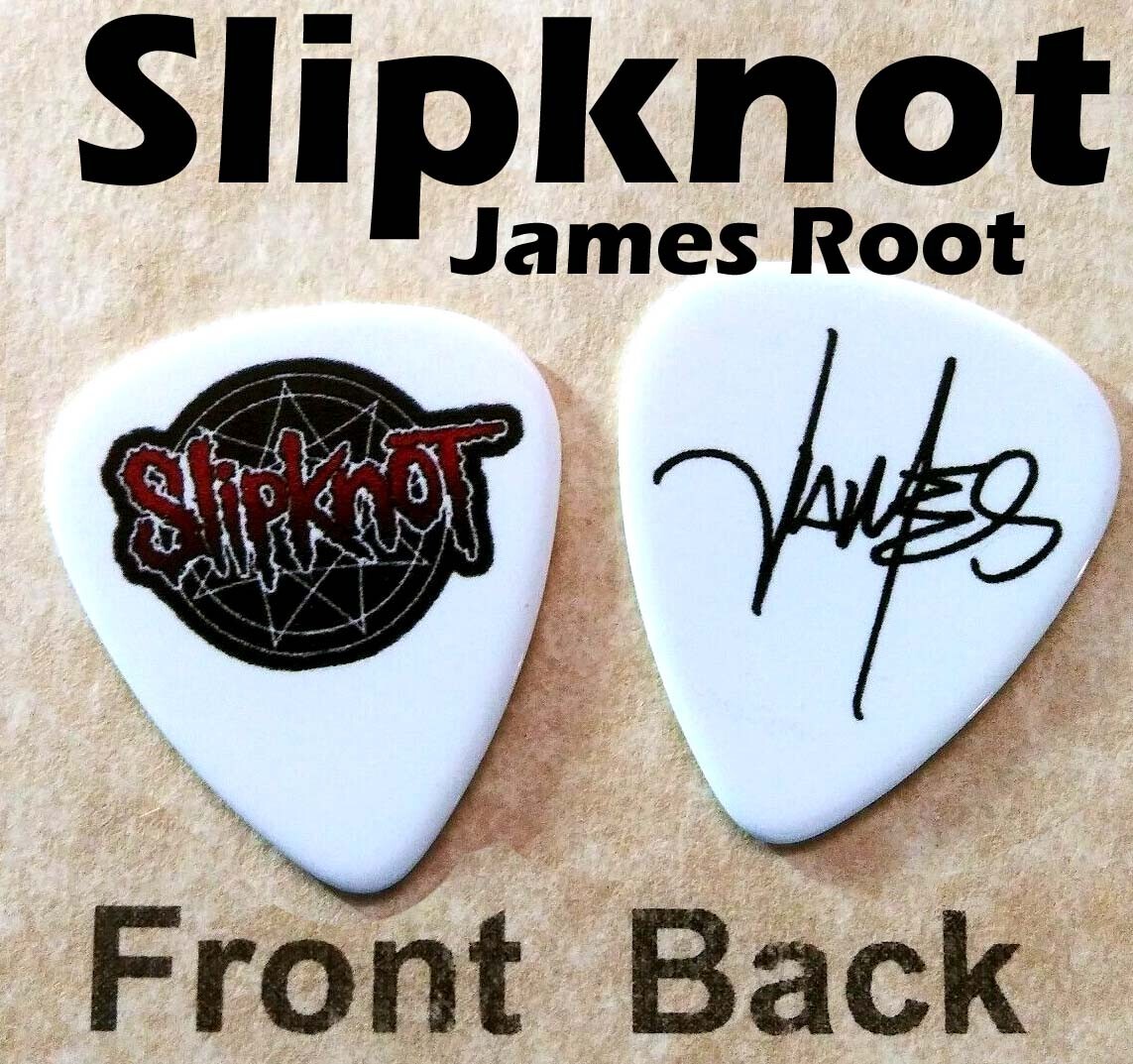 1 SLIPKNOT ROOT James Root signature novelty guitar pick (WZ-O8) | eBay