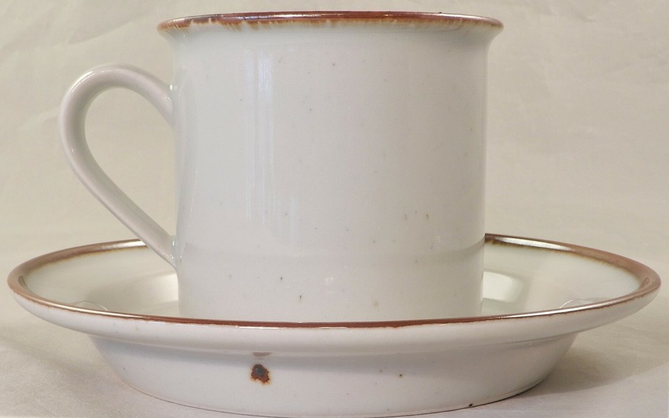 Dansk Brown Mist & Linden Blue Stoneware Plates, Bowls, Mugs ...