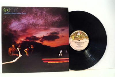 GENESIS and then there were three LP EX/EX, CDS 4010, vinyl, album ...