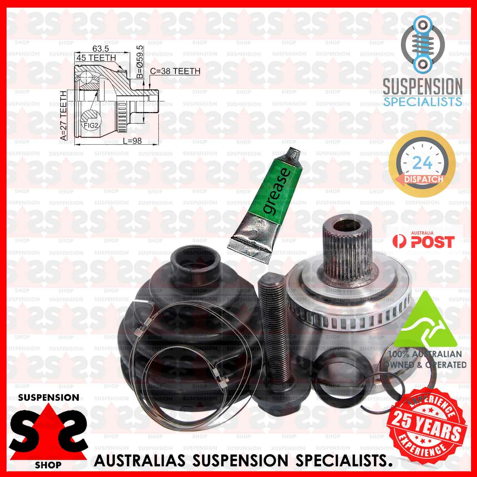 Front Axle Joint Kit, Drive Shaft Suit AUDI A4 B5 Avant (8D5) 2.8 A4 B5 ...