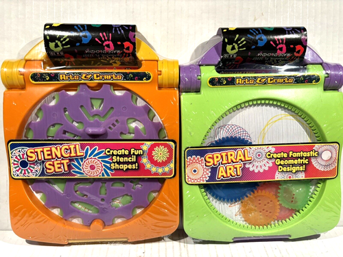 Stencils for Kids 2X Tracing Arts and Crafts Kits Gift for All Ages NEW ...