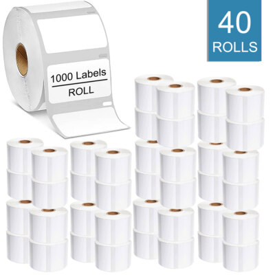 57mm x 32mm 1000 Labels Per Roll 2-1/4" 1-1/4" for Dymo LW 450 DUO ...