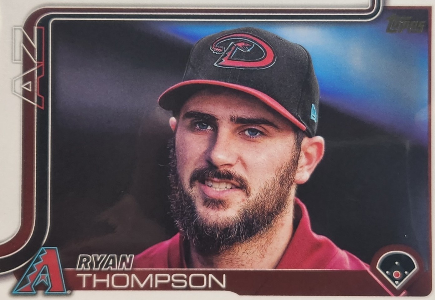 2025 Topps Series 1 - Ryan Thompson #265 Golden Mirror Image Variation ...