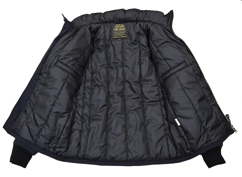 IRON HEART IHJ-102 Primaloft Hooded Jacket Black S-XXL size JAPAN NEW ...