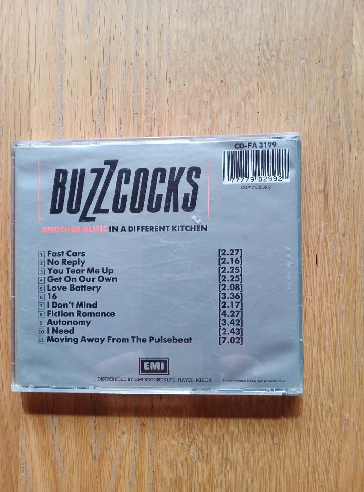 BUZZCOCKS - Another Music In A Different Kitchen CD 1988 - PUNK - EX | eBay