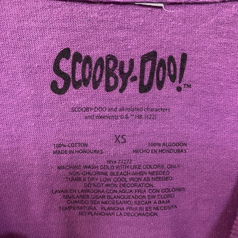 Scooby-Doo Ruh Roh Scooby Guitar Cartoon T-Shirt Extra Small | eBay