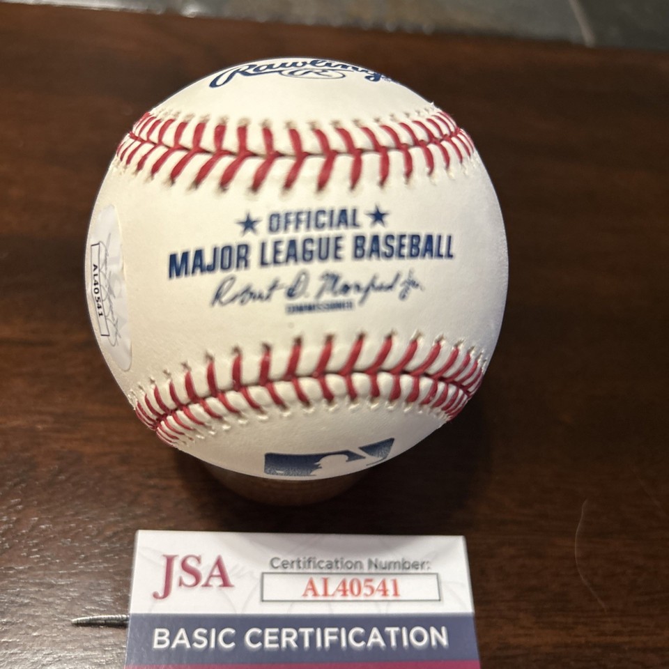 dustin pedroia Signed Baseball. JSA | eBay