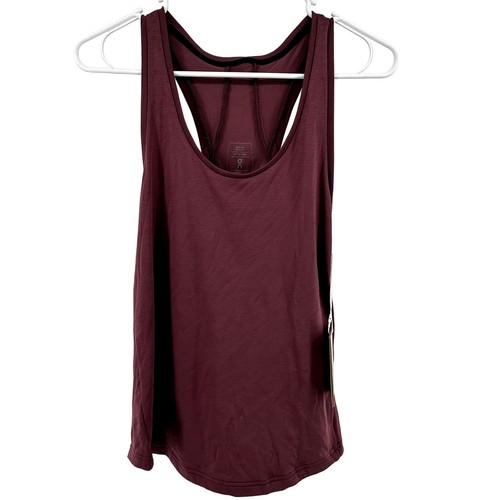 On Running Focus Tank Top Racerback Relaxed Fit Workout Soft Cherry ...