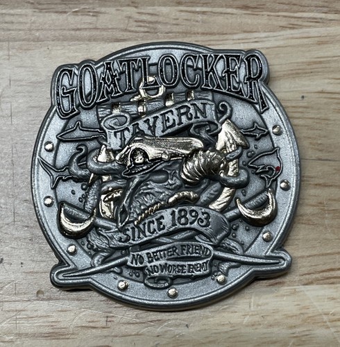 US Navy Challenge Coin Goat Locker Tarven Since 1893 CPO | eBay