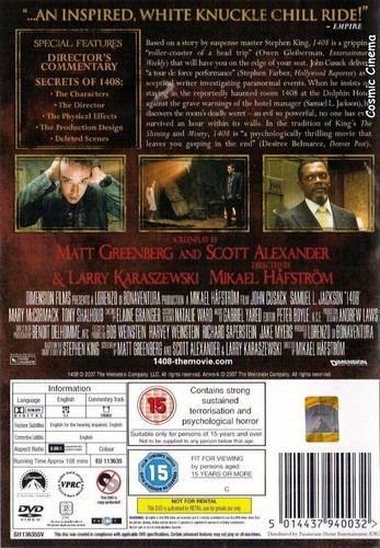 1408 - Director's Cut Edition (DVD) John Cusack (UK IMPORT) | eBay