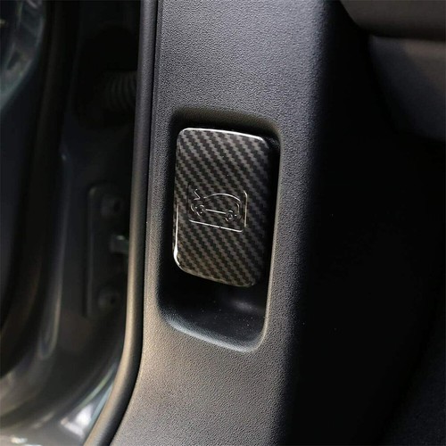 Carbon Fiber ABS Engine Hood Switch Trim For Land Rover Range Rover ...