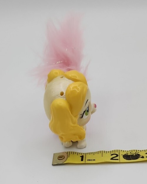 Disney Palace Pets Teacup Princess Belle's Puppy 2" Figure Pink Furry ...