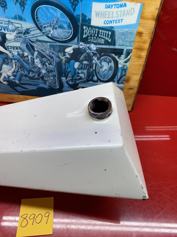 harley chopper prism coffin tank gas Fuel vintage Panhead Sportster ...