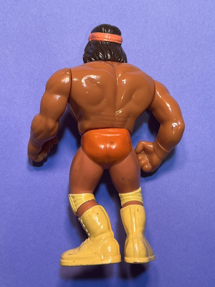 1990 Macho Man Randy Savage Series 1 Action Figure WWF WWE Hasbro Titan ...