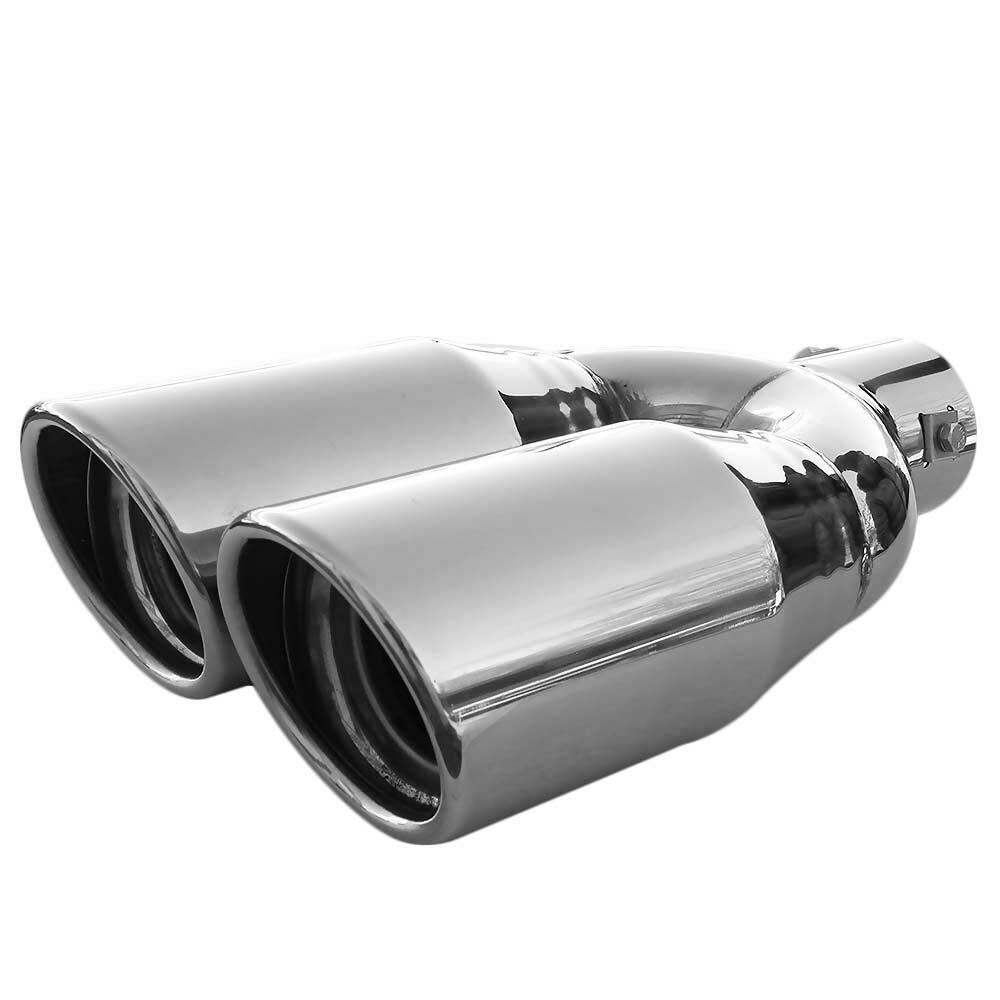 Twin Exhaust Tip Pipe For Renault Fluence Kangoo Koleos Laguna Clio ...