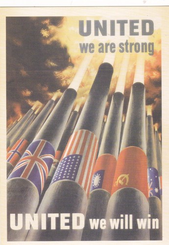 *Postcard-"United We Are Strong...United We Will Win" (BL3) | eBay