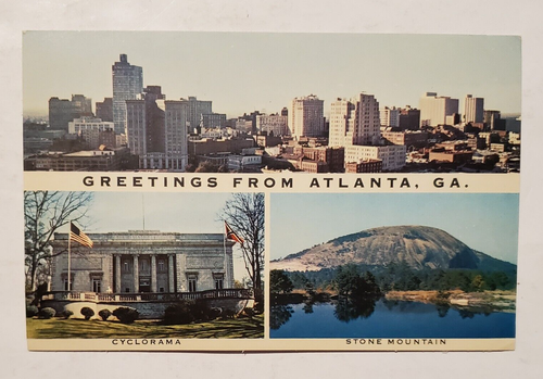 Vintage Postcard : Greetings From Atlanta, Georgia (70s?) | eBay