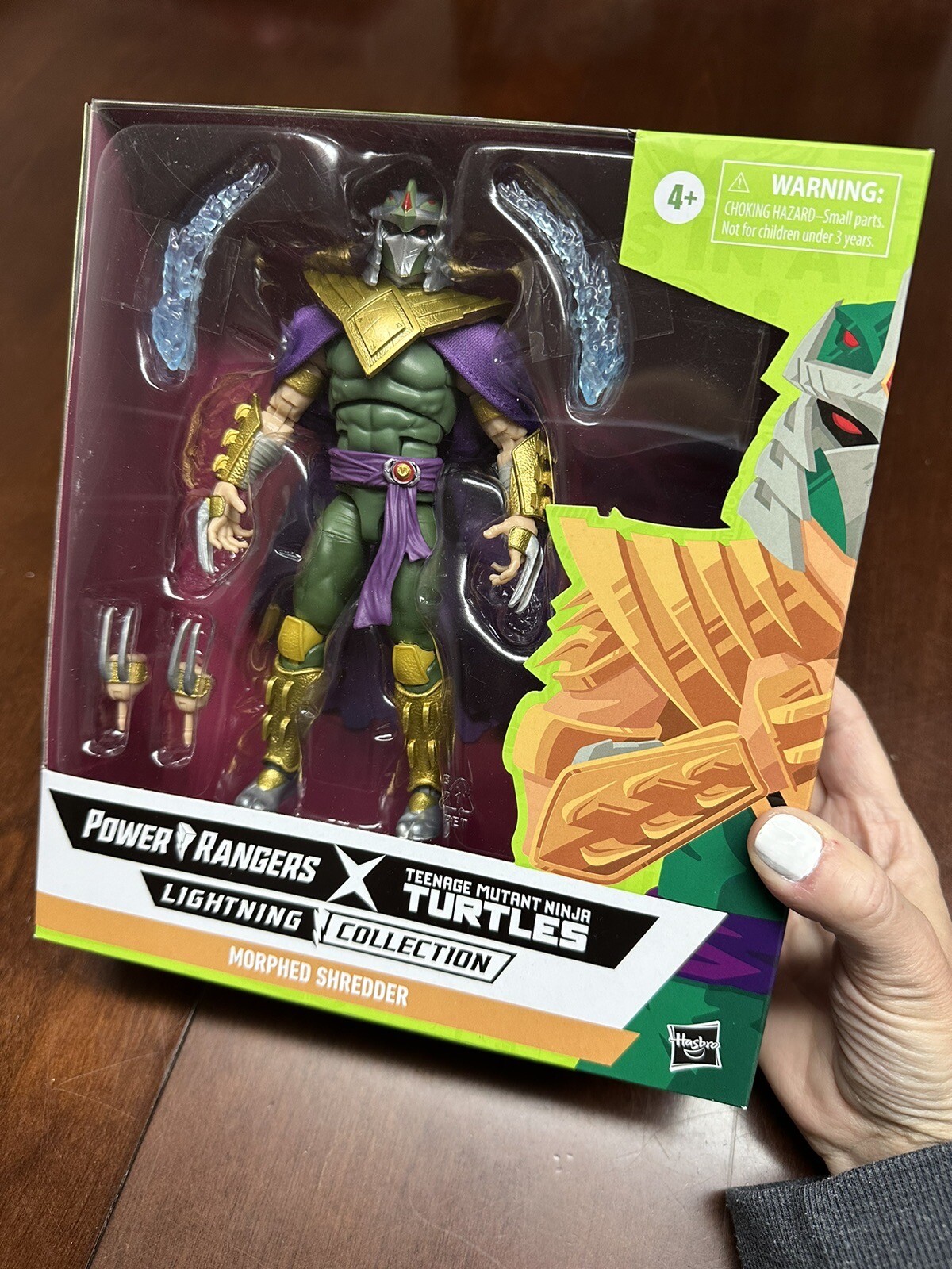 MORPHED SHREDDER TMNT Power Rangers Teenage Mutant Ninja Turtles Hasbro ...