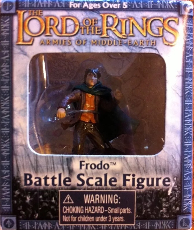 Frodo Lord of the Rings Armies of Middle Earth Battle Scale Figure AOME ...