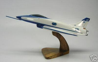 X-31 Rockwell MBB USA X31 Airplane Desktop Kiln Dried Wood Model Big ...