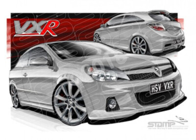 HSV VXR VXR COUPE SILVER A1 STRETCHED CANVAS (V521) | eBay