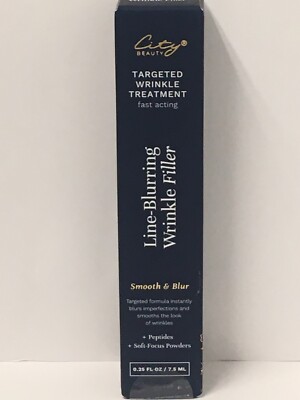 NEW City Beauty Line-Blurring Wrinkle Filler Spot Treatment .25 Fl Oz ...