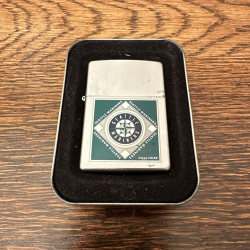 Seattle Mariners Zippo Lighter 2004 - Limited Edition MLB Collectible ...